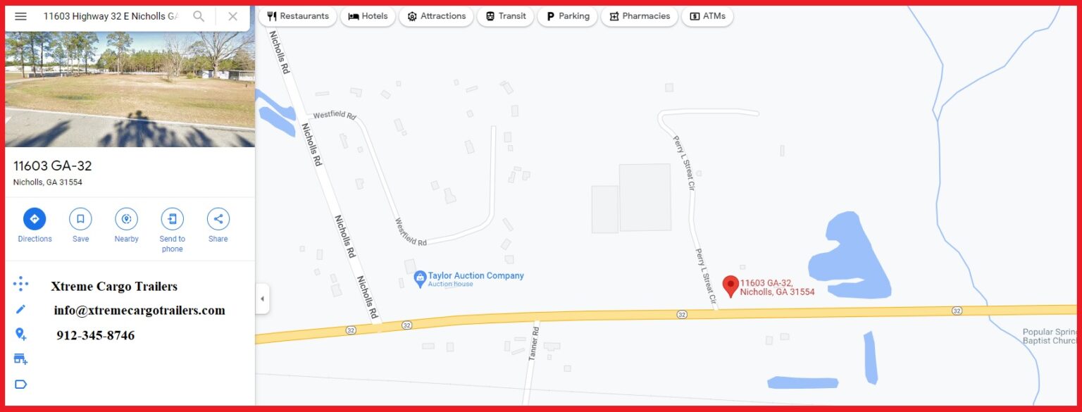 Locations – Xtreme Cargo Trailers